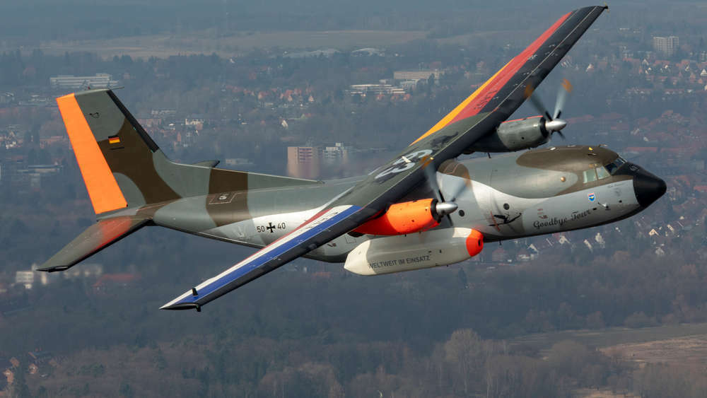 C-160 Transall pronto para despedida - Revista Asas